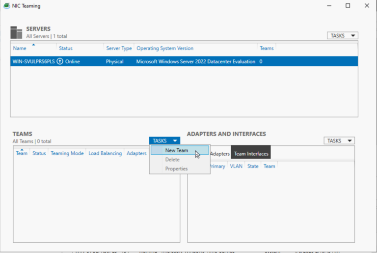 How To Configure LACP On Windows Server (GUI) - ServerSP