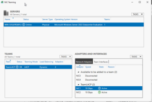 How To Configure LACP On Windows Server (GUI) - ServerSP