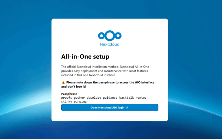 Nextcloud All-in-One: Set Up Your Private Cloud On A VPS